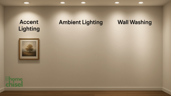 How Far Should Recessed Lights Be From the Wall? - HomeChisel ...