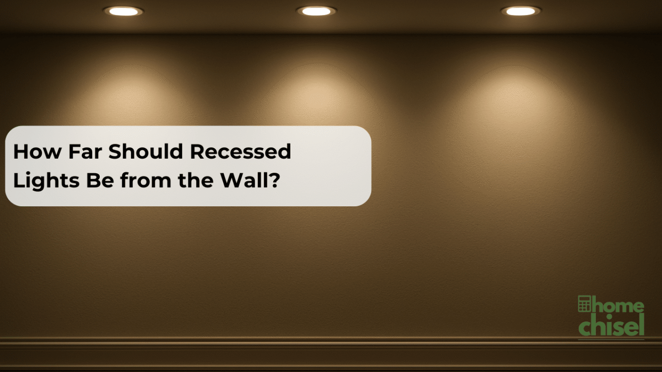How Far Should Recessed Lights Be From the Wall? - Simplifying Home ...