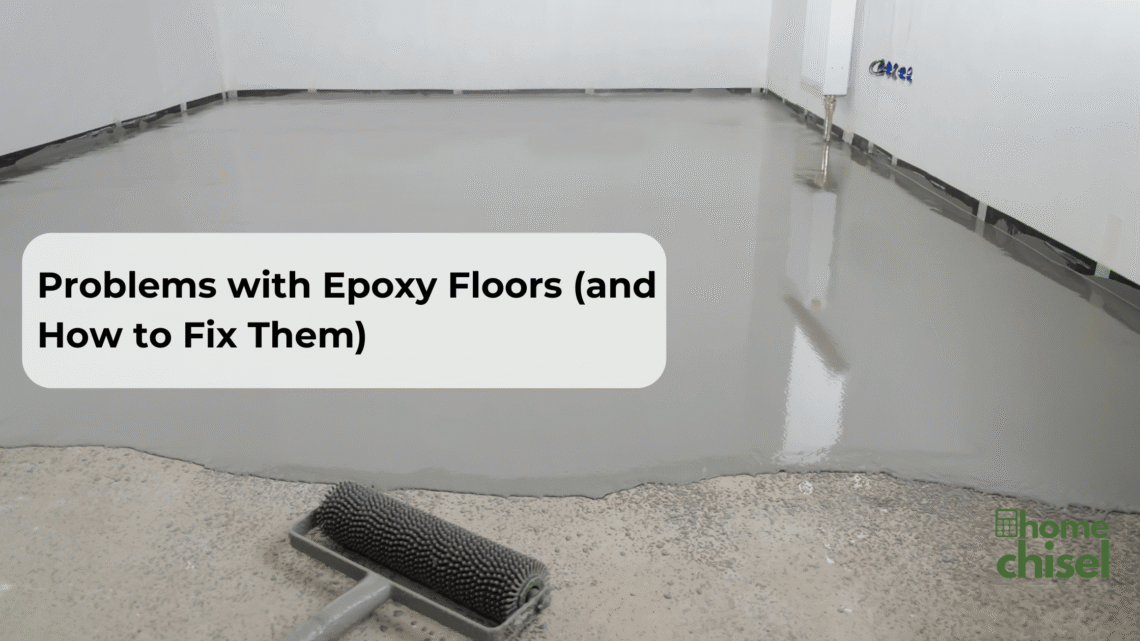 Problems with Epoxy Floors (and How to Fix Them) - Simplifying Home ...